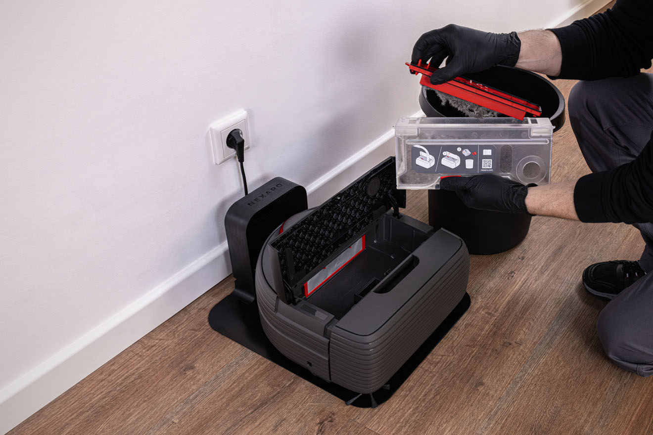 The Nexaro Trolley | Transport of 4 Nexaro robot vacuum cleaners